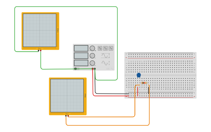 Circuit design 2-Differentiator | Tinkercad