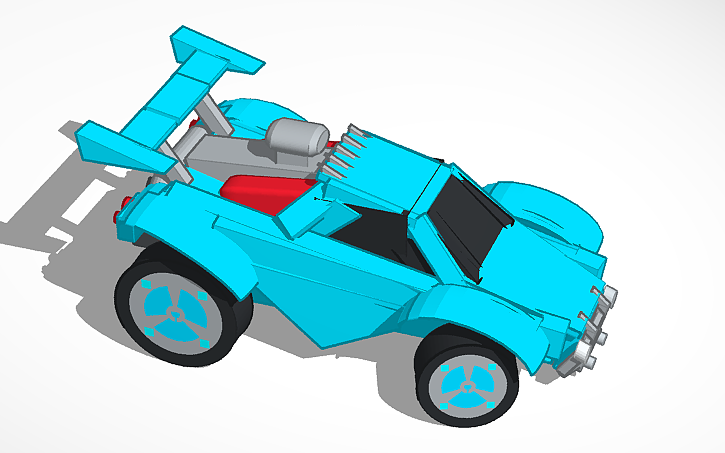 3D design Rocket League Octane - Tinkercad