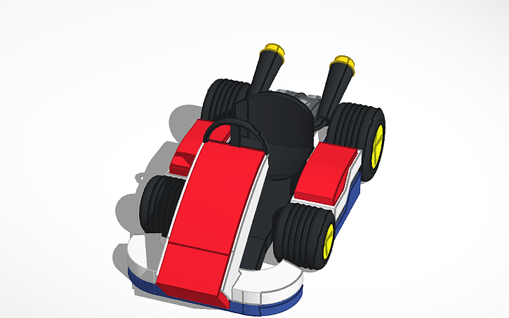 3D design standard kart (8) - Tinkercad