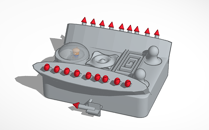 3D design T-300 - Tinkercad