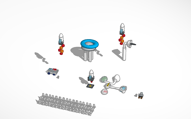 3D design moon base Z | Tinkercad