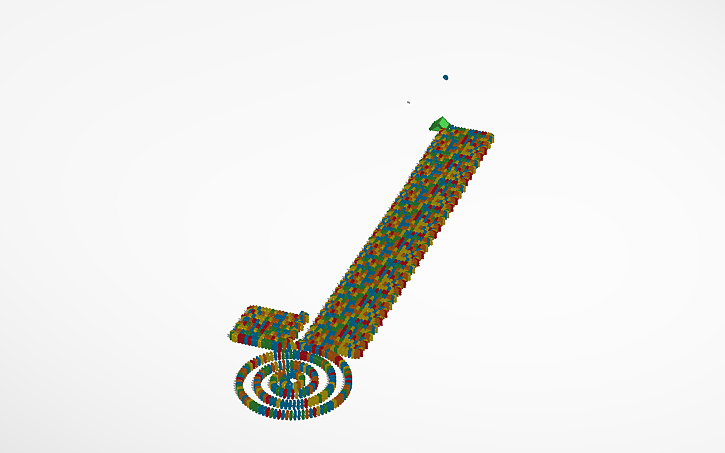 3D design marble run experiment - Tinkercad