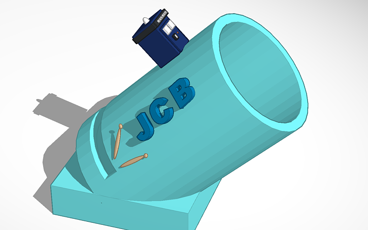 3D design Mobile Amplifier - Tinkercad