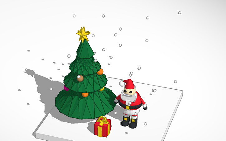 3D design #christmas - Tinkercad