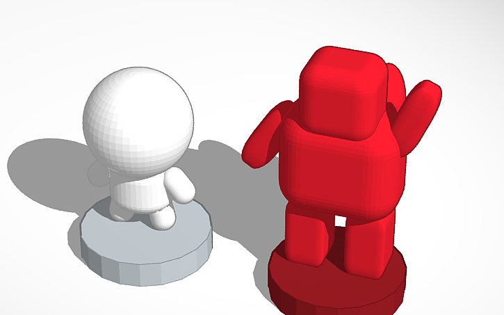 3D design Blanky and Astro Bot’s models - Tinkercad
