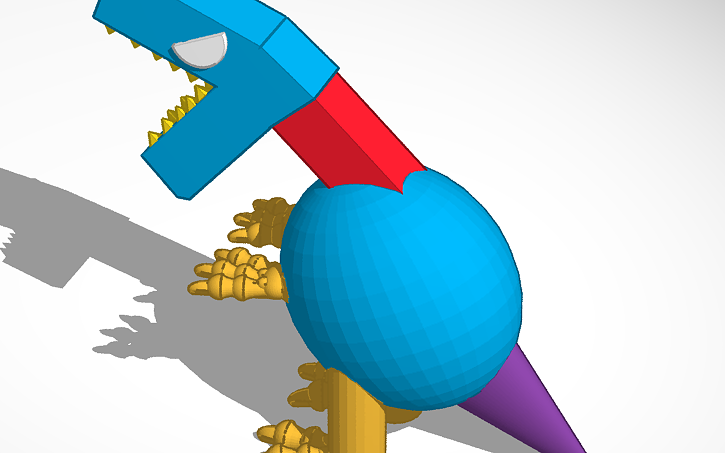 3D design dino | Tinkercad