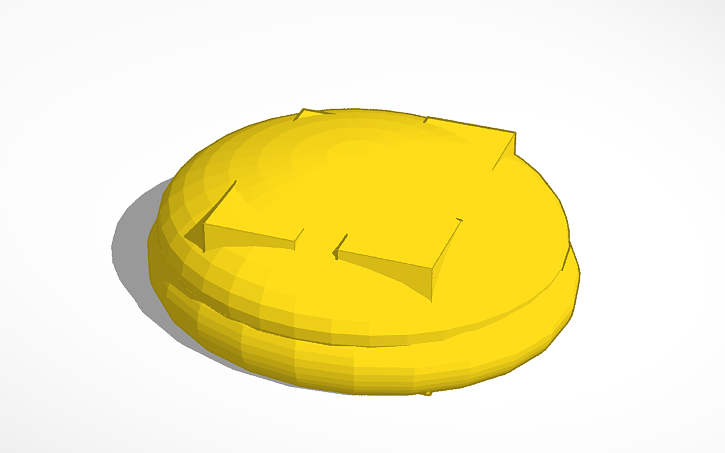 3D design WAFFLE - Tinkercad