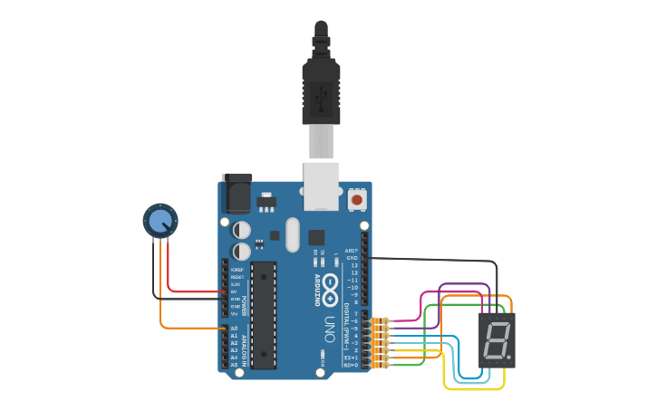 Circuit design IoT 7 | Tinkercad