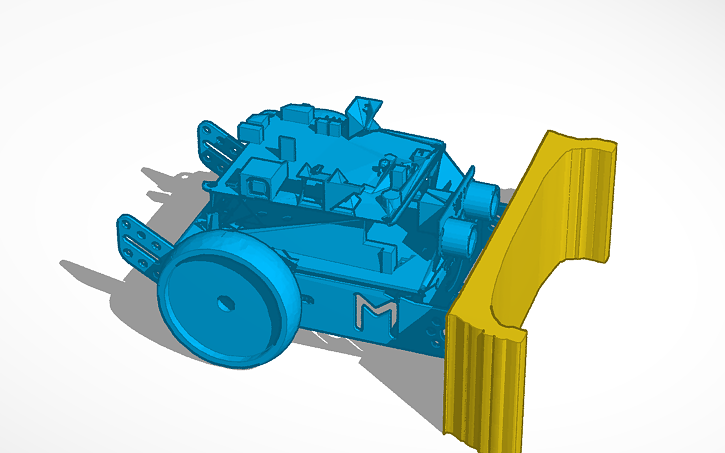 3D design mBot - Tinkercad