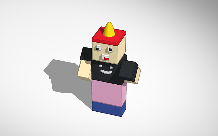 3D design minecraft character: - Tinkercad