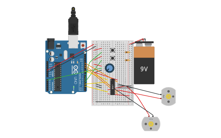 Circuit design Zoetrope | Tinkercad