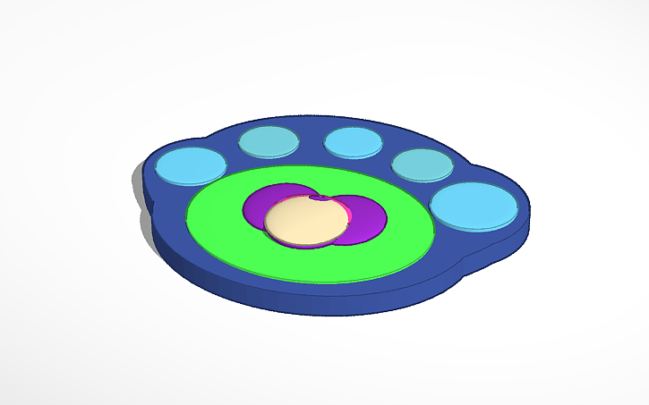 3D design Paw Pilot - Tinkercad