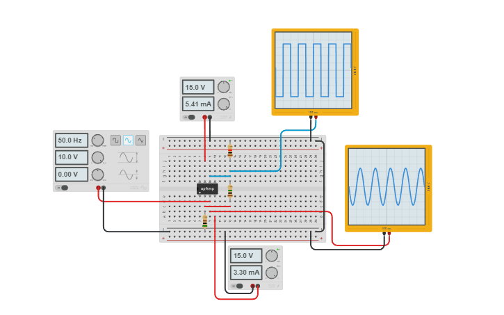 Circuit design OR_Tinkercad_OpAmp_Davin Nazhif Wilviadli_Closed Loop - Tinkercad
