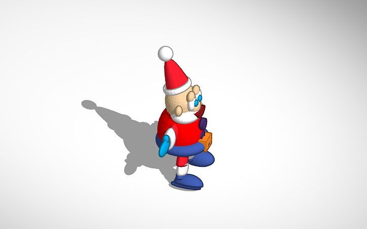3D design Santa Ornament by Louis M. | Tinkercad