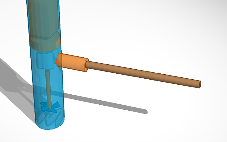 3D design mini pump - Tinkercad