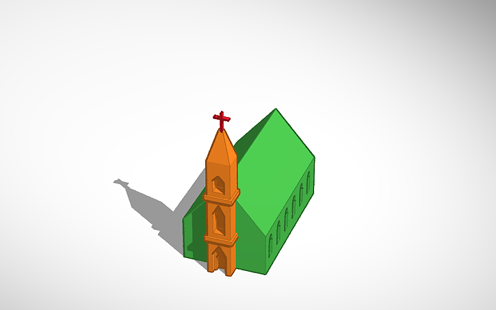 3D design Christian Church | Tinkercad