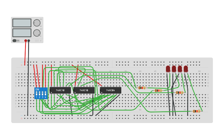 Circuit design Lab8 - Tinkercad