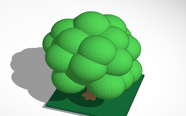 3D design Tree - Tinkercad