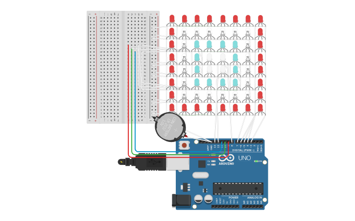 Circuit design pisca pisca | Tinkercad