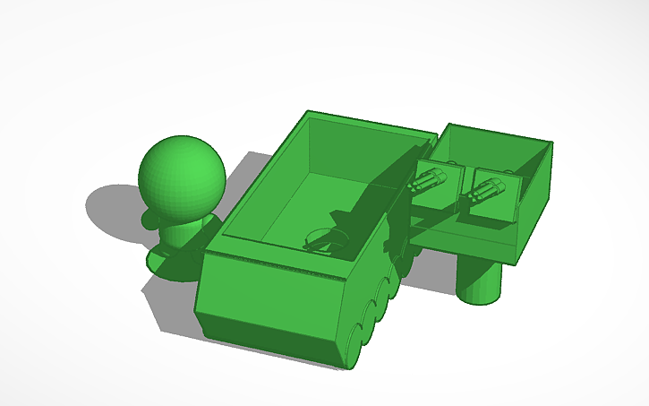 3D design AA Tank | Tinkercad