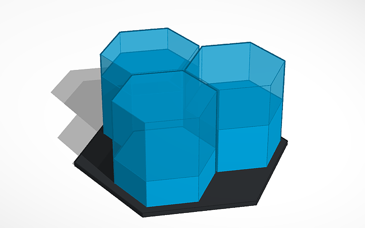 3D design water tank - Tinkercad