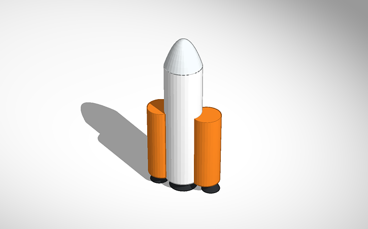 3D design Worst rocket | Tinkercad