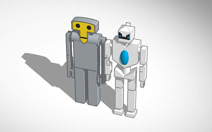 3d Design Robots Tinkercad