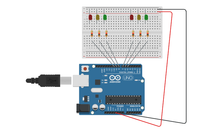 Circuit design FINAL EXAM-hands-on arduino simulation- JAY PAPASIN | Tinkercad