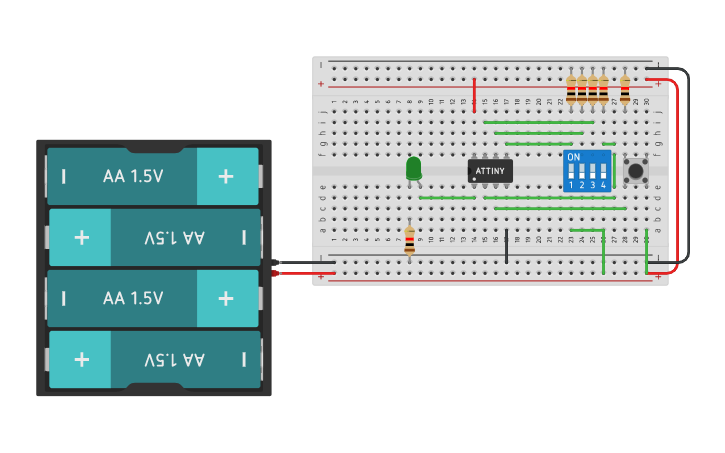 Circuit design Code Checker - Tinkercad