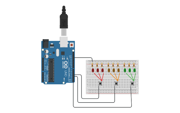 Circuit design Tarea semana 3 | Tinkercad