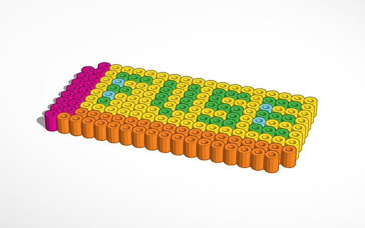 3D design FUSE Virtual Perler Beads | Tinkercad