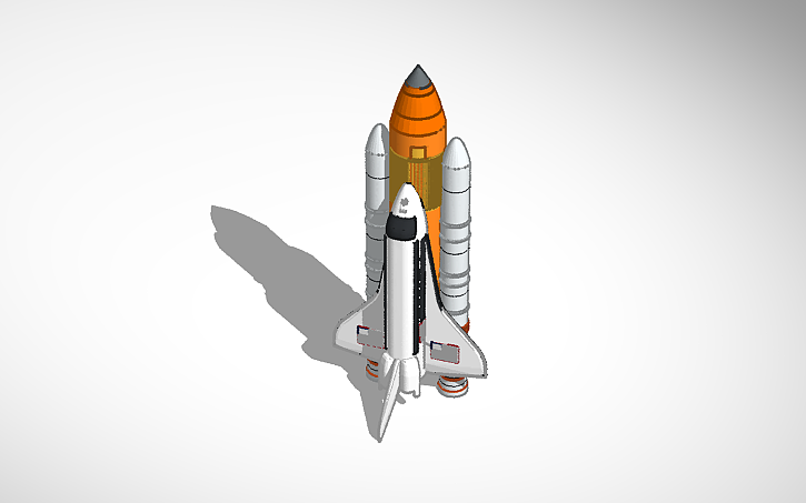 3D design Final Project Space Shuttle - Tinkercad