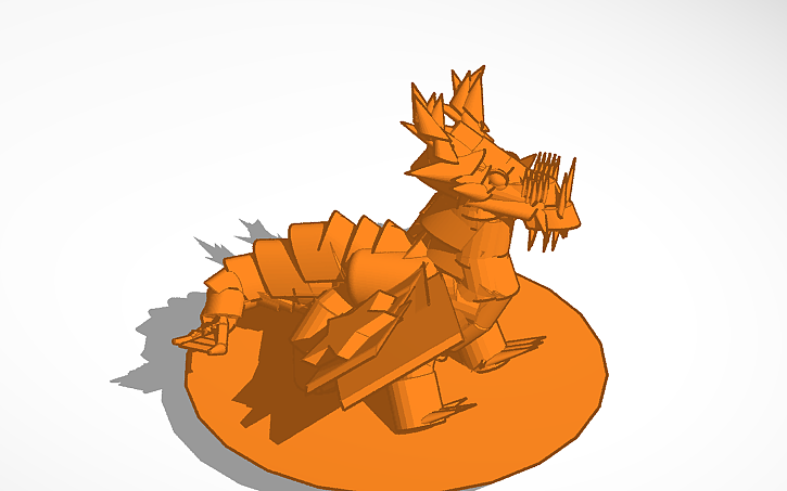 3D design Dragon | Tinkercad