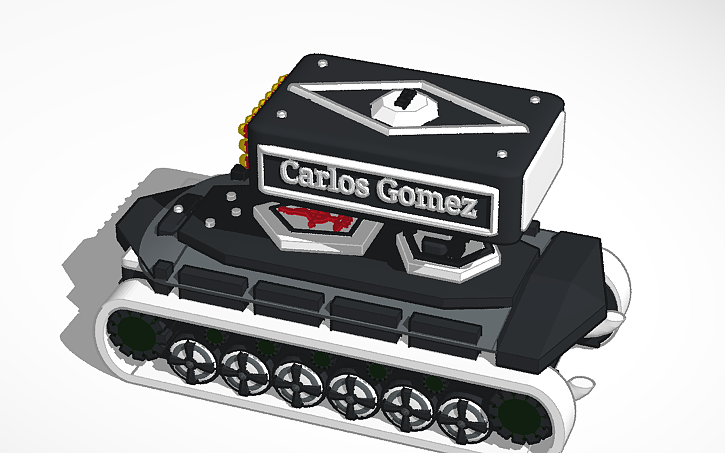 3D design Proyecto Final Carlos Gomez - Tinkercad