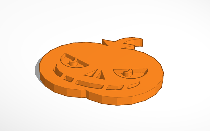 3D design Pumpkin - Tinkercad