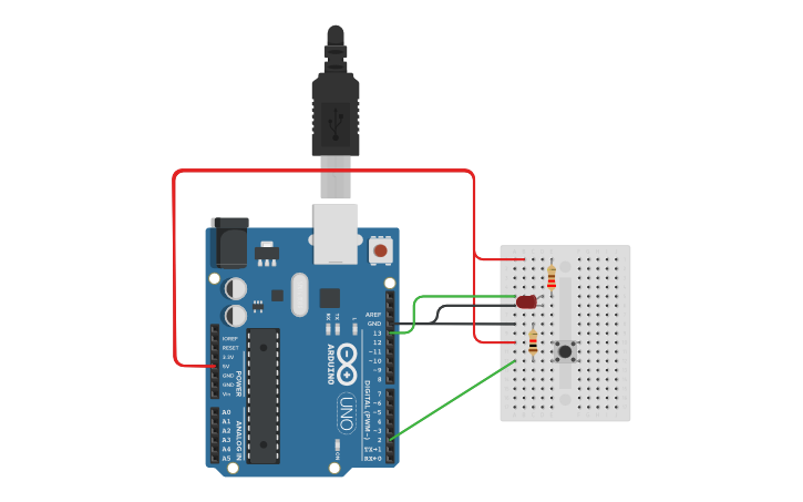 Circuit design Simple_Interrupt_using_registers_dont_modify - Tinkercad