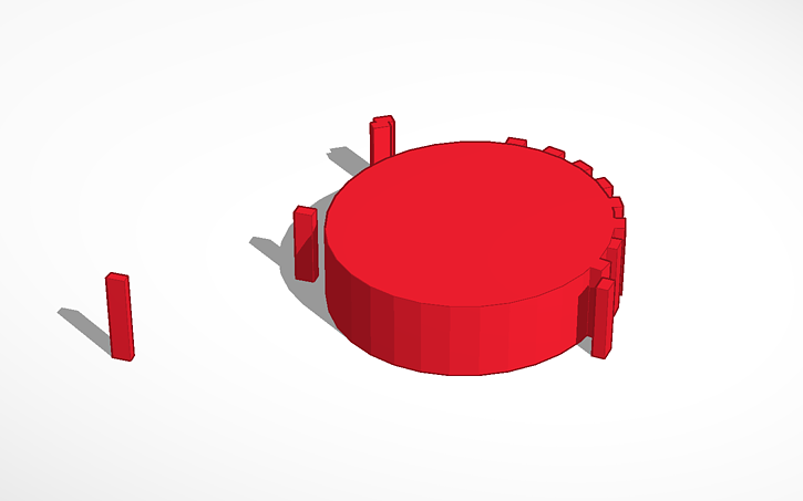 3D design tooth - Tinkercad