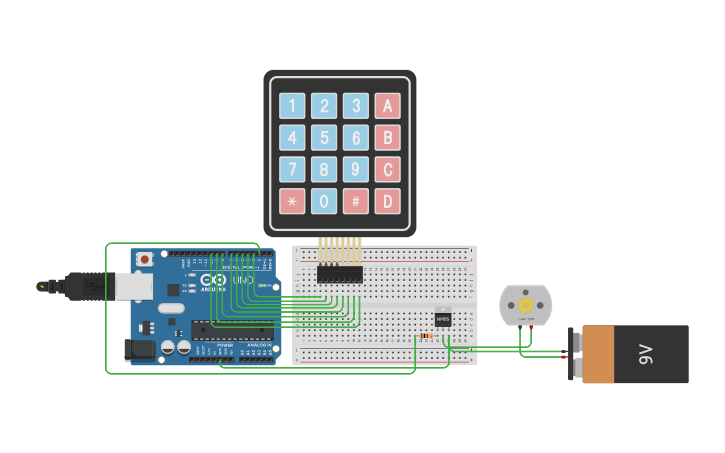 Circuit design level 5 quiz 3 - Tinkercad