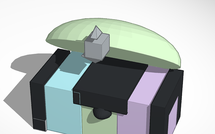 3D design legendary chest | Tinkercad