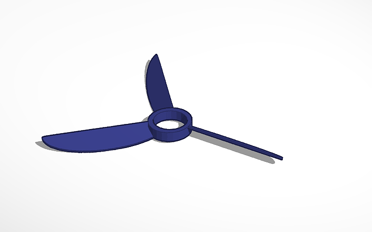 3D design wind turbine - Tinkercad