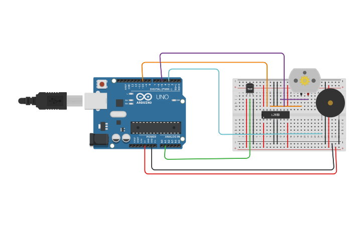 Circuit design smart_irrigation_system - Tinkercad