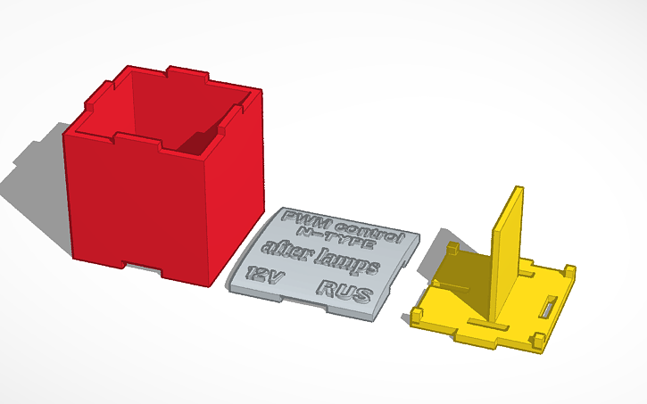 3D design Relay - Tinkercad