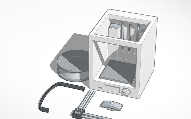 3D design 3D Printer - Tinkercad