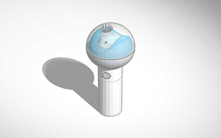 3D design NMIXX LIGHT STICK - Tinkercad