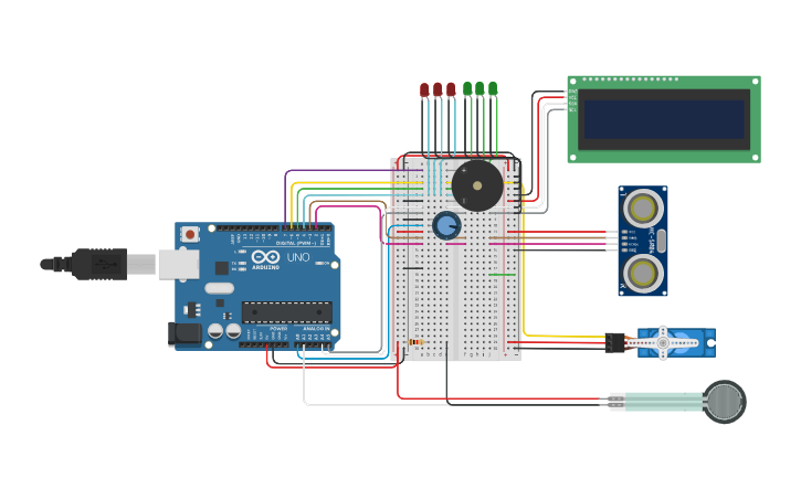 Circuit design Copy of Copy of IOT MICRO PROJECT - Tinkercad