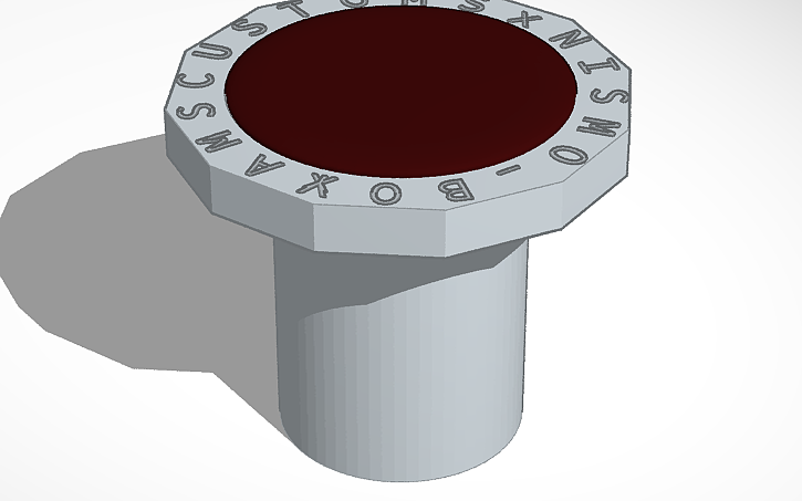 3D design Oil Cap | Tinkercad