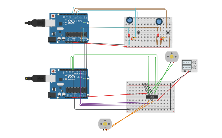Circuit Design Projekt Tinkercad
