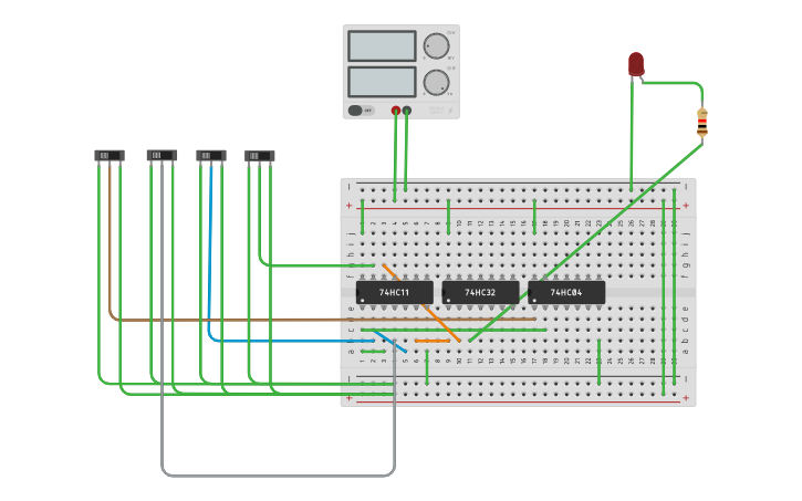 Circuit design 3C PROGETTO | Tinkercad