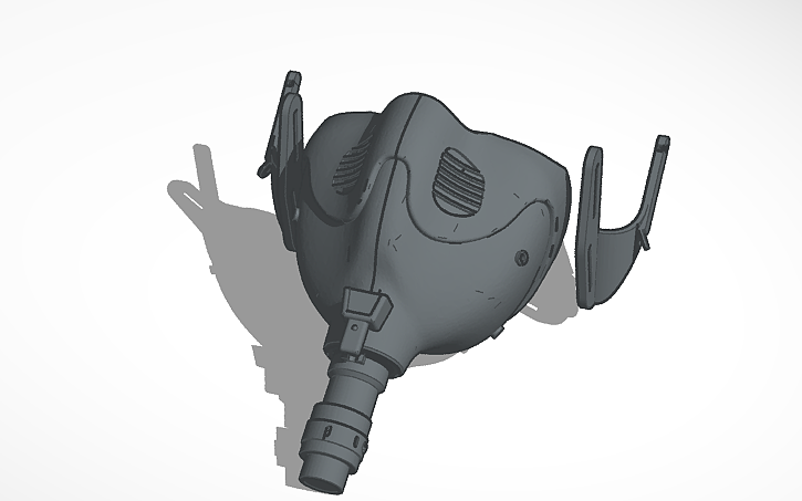 3D design F-18 fighter pilot mask (DO NOT PRINT) | Tinkercad