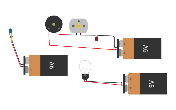 Circuit design Basic Circuit - Tinkercad